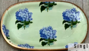 Jewelry Tray - Single Hydrangea – Darilynn's